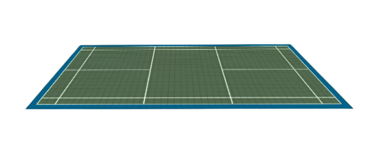 Ein Badmintonplatz einfach einrichten - Holly Sport